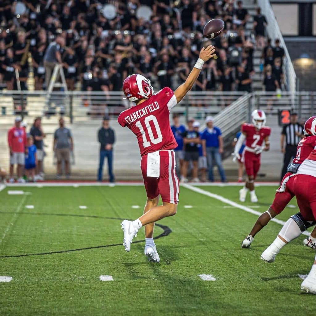 Owasso’s Drew Frankenfield – Football Spotlight – Presented by Arrowhead Roofing – Owasso High ...